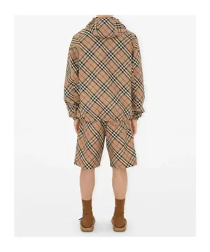 Burberry Vintage Check Reversible Zipped Hooded Jacket