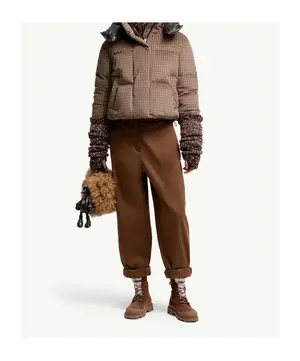 Moncler Quierzy Short Puffer Jacket With Hood - No