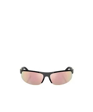 Miu Miu Wraparound Sunglasses - Black