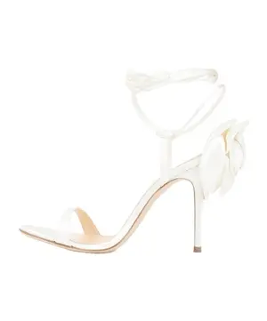 Magda Butrym Double Flower Heel Sandals