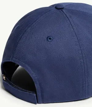 Moncler Embroidered Baseball Cap - Blue