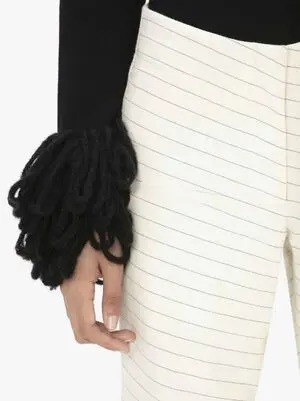 J.W.ANDERSON Jw Anderson Tailored Straight Trousers - White