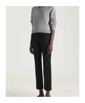 Givenchy Ankle Length Slim Pants - Black