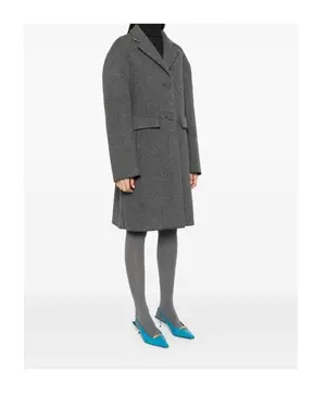 N.21 Jersey Coat With Lapel Collar