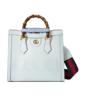 Gucci Gucci Diana Small Top Handle Bag Blue