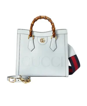 Gucci Diana Small Top Handle Bag - Blue