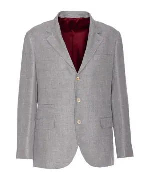 Brunello Cucinelli Single-breasted Tailored Blazer