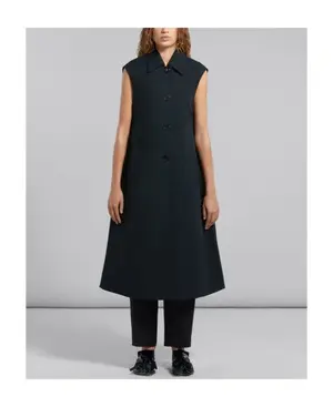 Marni Sleeveless Cocoon Coat