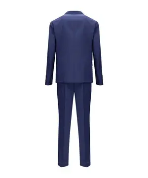 Brunello Cucinelli Single-breasted Suit - Navy