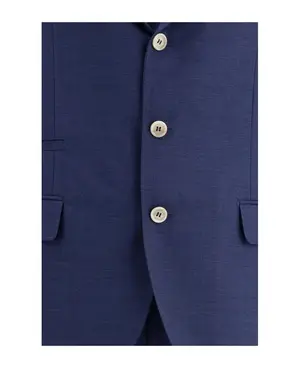 Brunello Cucinelli Single-breasted Suit - Navy