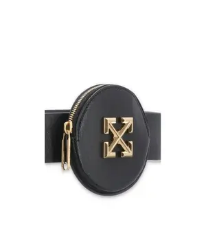 Off-White Arrows Plaque Purse Belt