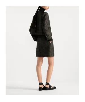 Dior Microcannage Cropped Jacket