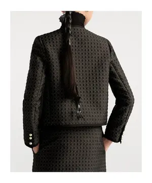 Dior Microcannage Cropped Jacket