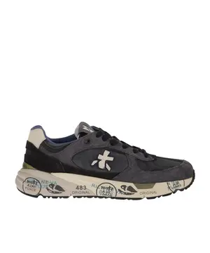 Premiata Mase 25 Logo Sneakers - Black