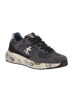 Premiata Mase 25 Logo Sneakers - Black