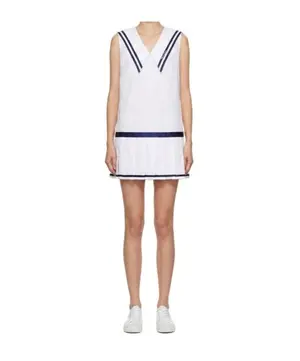 Marissa Chiara Sleeveless Dress With Sailor Collar