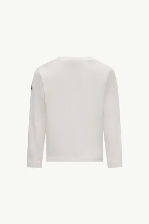 Moncler Logo Printed Crewneck Long Sleeve T-shirt