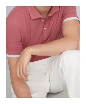 Brunello Cucinelli Short-sleeved Buttoned Polo Shirt - Pink