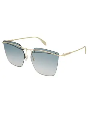 Alexander McQueen Logo Detail Sunglasses