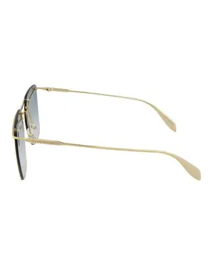 Alexander McQueen Logo Detail Sunglasses