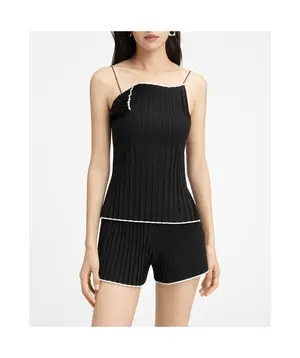 Jacquemus Asymmetrical Ribbed Knit Top
