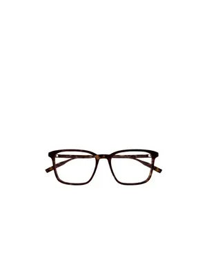 Montblanc Eyewear Square Frame Glasses - Black