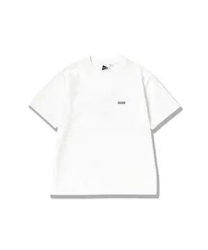 AND WANDER Logo-print T-shirt - White