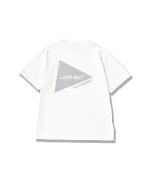 AND WANDER Logo-print T-shirt - White