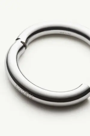 MAISON MARGIELA Logo Detailed Bangle