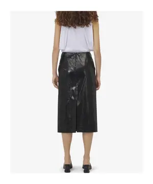 Alexander McQueen Tarpaulin Pencil Skirt