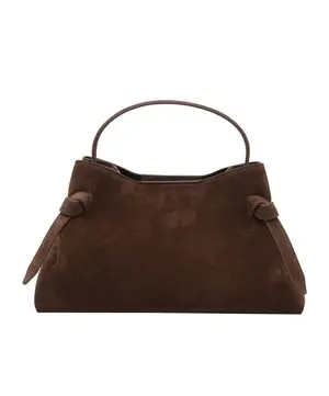 Yuzefi Top Handle Shoulder Bag - Black