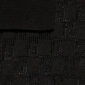 Gucci Geometric G Knitted Polo Shirt