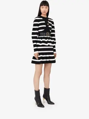 Alexander McQueen Striped Knit Sweater