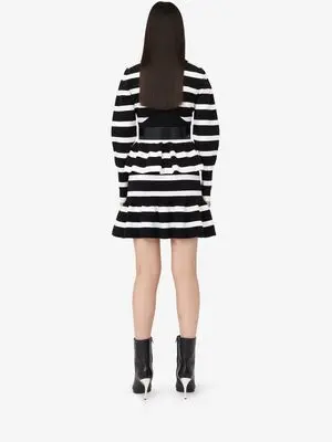 Alexander McQueen Striped Knit Sweater