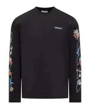 Off-White Diag-stripe Crewneck T-shirt