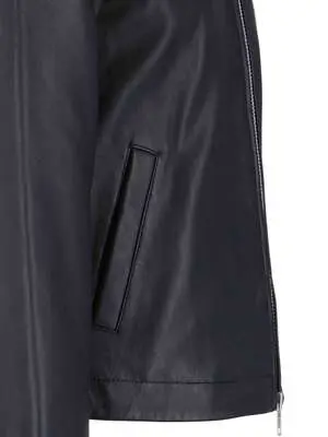 SUNFLOWER Leather Zip Jacket