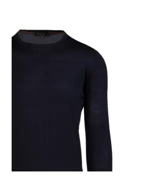 Loro Piana Long-sleeved Crewneck T-shirt - Black