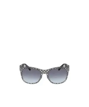 Gucci Logo Detail Sunglasses - Gray