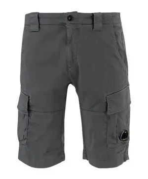 C.P. COMPANY Lens Pocket Cargo Shorts - Black