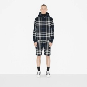 Burberry Checked Jacquard Hoodie