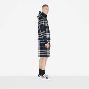 Burberry Checked Jacquard Hoodie