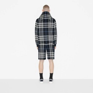 Burberry Checked Jacquard Hoodie