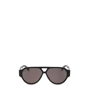 Bottega Veneta Aviator Frame Sunglasses - Black