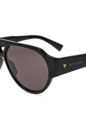 Bottega Veneta Aviator Frame Sunglasses