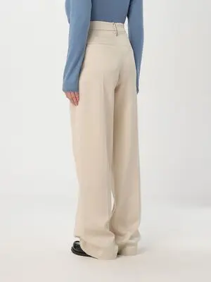 Brunello Cucinelli Wide-leg Tailored Trousers - Nude