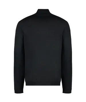 ROBERTO COLLINA Turtleneck Knit Sweater - Black