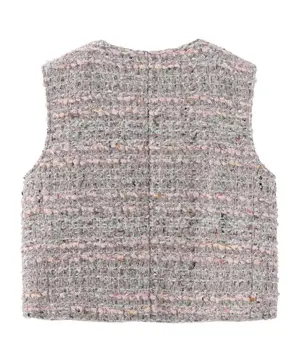 Marissa Chiara Sleeveless V-neck Vest