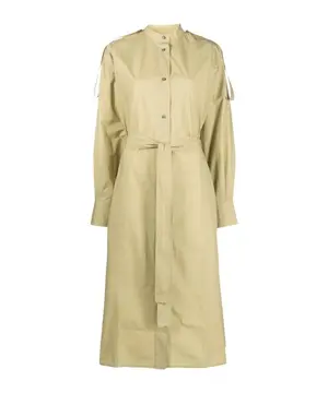 Studio Nicholson Itarsi Poplin Belted Midi Dress