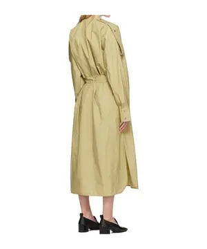 Studio Nicholson Itarsi Poplin Belted Midi Dress