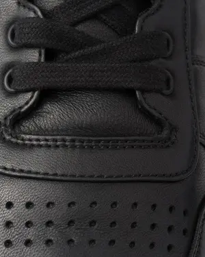 Prada Triangle-logo Low-top Sneakers - Black